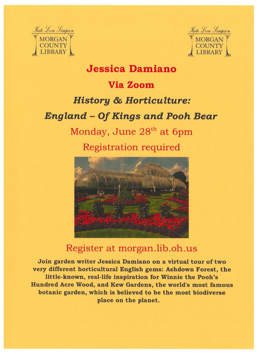 Jessica Damiano-History & Horticulture via Zoom - WOUB Public Media