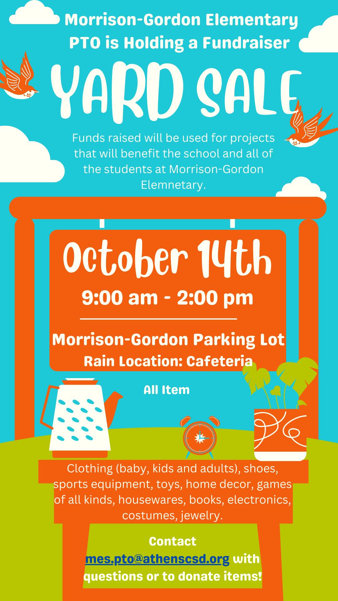 Morrison Gordon PTO Yard Sale Fundraiser WOUB Public Media Morrison Gordon PTO Yard Sale Fundraiser WOUB Public Media