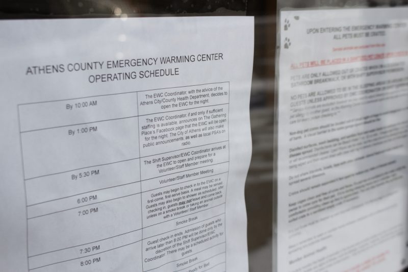 Athens’ new emergency warming center is open - WOUB Public Media
