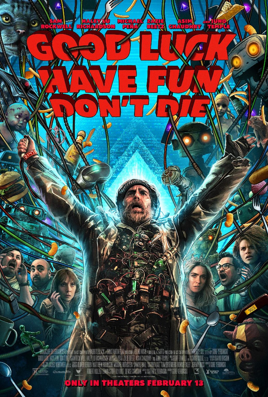 Now Playing: 'Good Luck, Have Fun, Don't Die' is a terrifically loopy ...